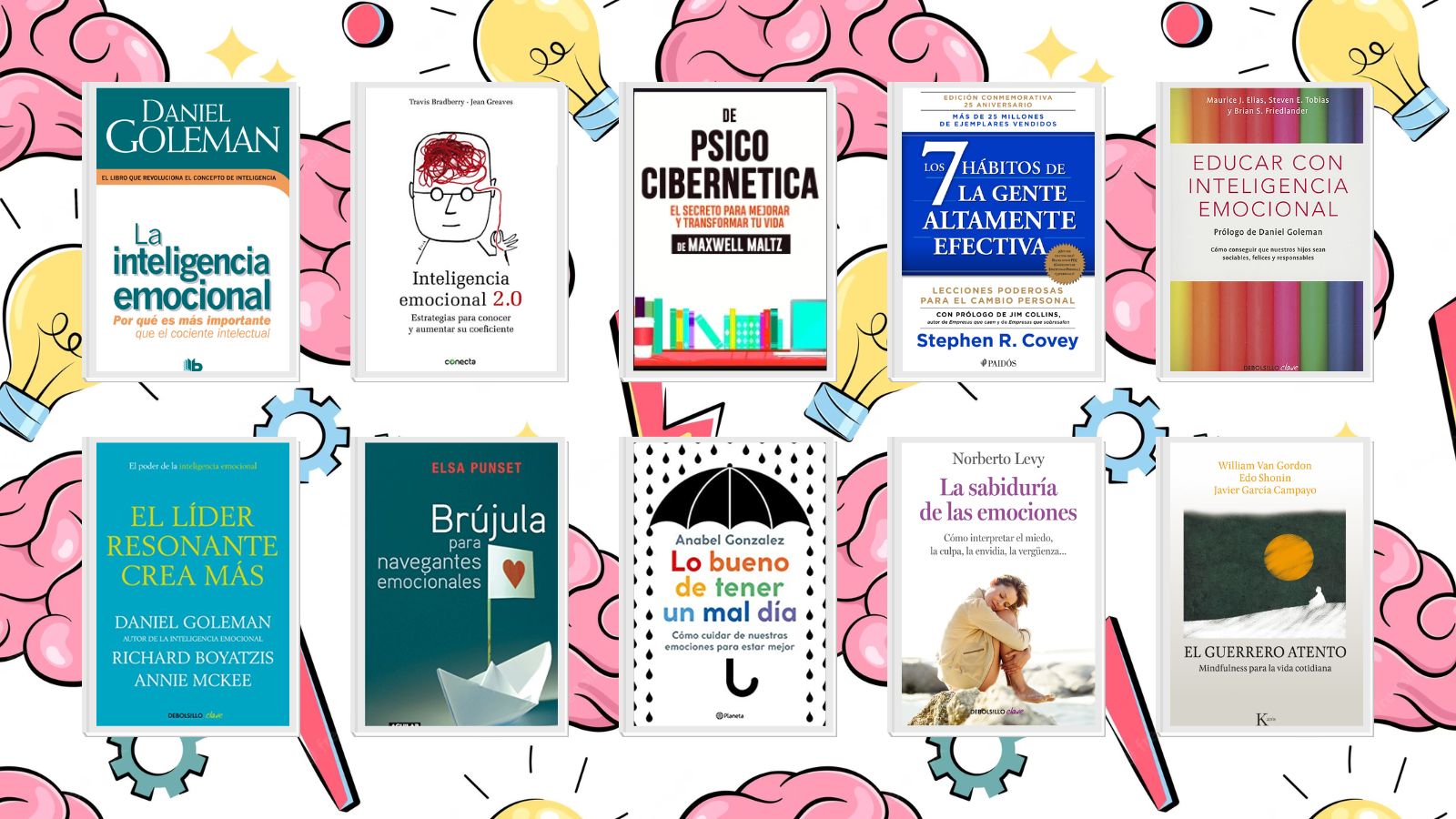 Top de los mejores 12 libros sobre inteligencia emocional 👉 👉️ En Blanco y Negro