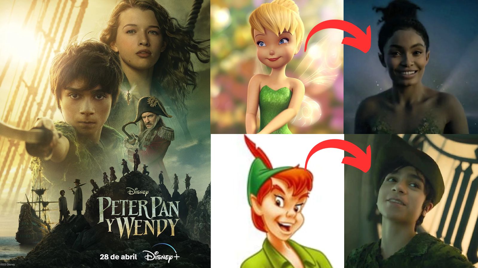 “Peter Pan & Wendy” ¿Una nueva película de Disney con inclusión forzada ...