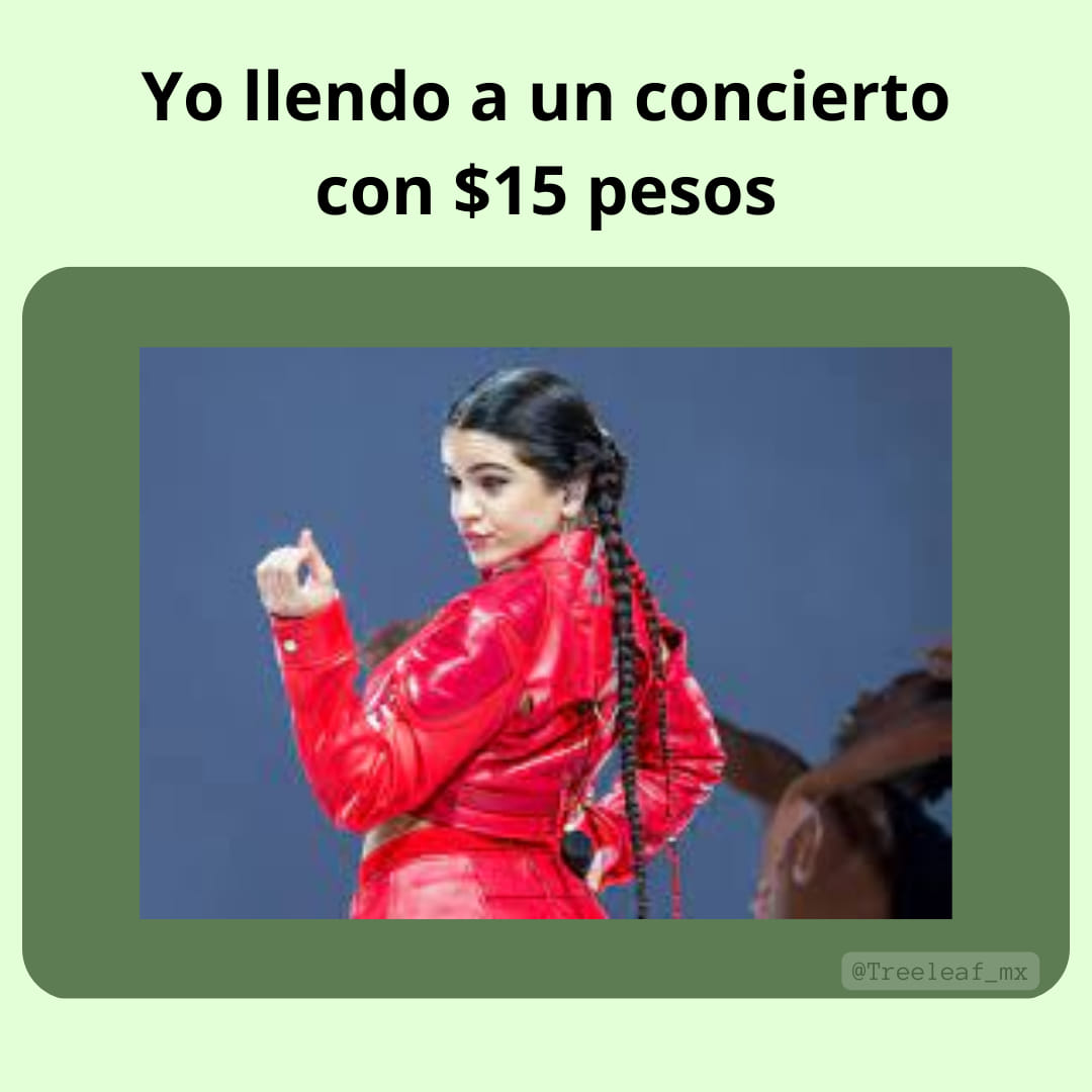 Estos son los mejores memes de Rosalía por su concierto en la CDMX 👉 👉️ ...