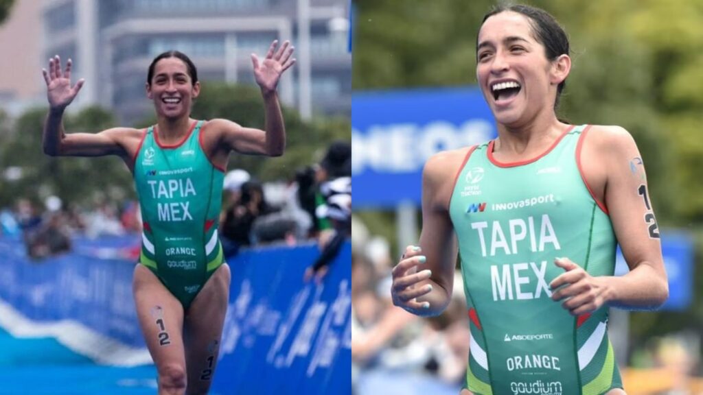La mexicana Rosa María Tapia gana plata en Serie Mundial de Triatlón en ...