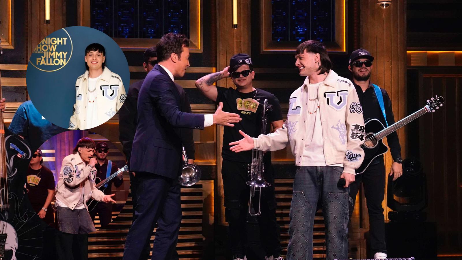 Pesos Pluma hace historia y aparece en “The Tonight Show” con Jimmy ...